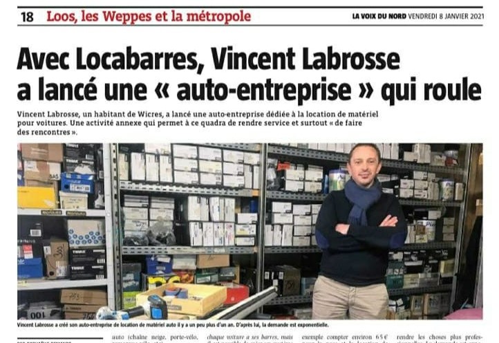 locabarres.com, la petite activité dont on parle dans la presse locale ...